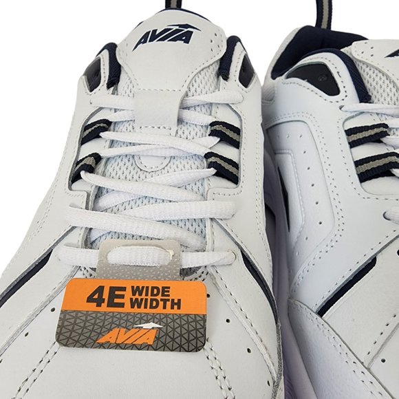 Avia | Shoes | Avia Mens Leather Walking Shoes 4e Extra Wide Memory ...